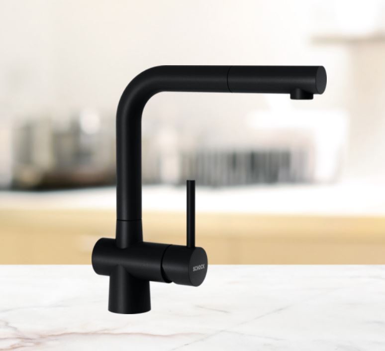 SCHOCK WATER MIXER LAIOS STONE WITH PULL-OUT ART. 517120STO – PM Hobby