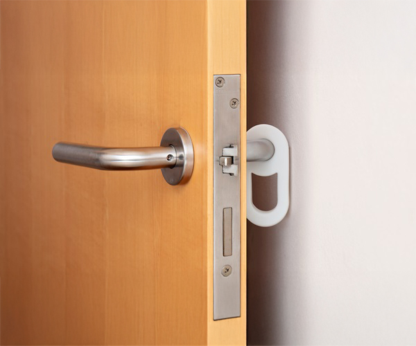 DOOR STOPPER WEDGE “CHOCK” SAFFRON YELLOW INOFIX ART: 3017-9- {1 ...