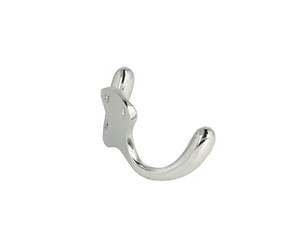DUAL HOOK ‘JAW’ ZAMAK CHROME SISO ART: 22.07.517-0 – PM Hobby